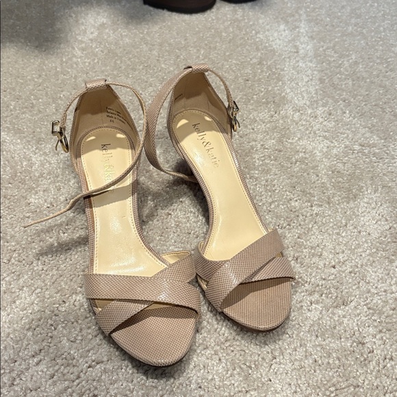 Kelly & Katie | Shoes | Kellykatie Kitten Heel Sandals | Poshmark